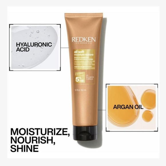 Redken | Hair | Redken All Soft Moisture Restore Leavein Treatment With ...